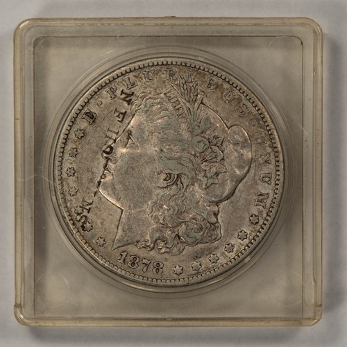 1878-CC $1 Morgan Dollar - NF Hopkins Counterstamped - XF Key Date ...