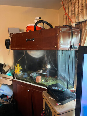 Clear For LIfe Corner UniQuarium 3-in-1 Pentagon Aquarium Model 125G ...