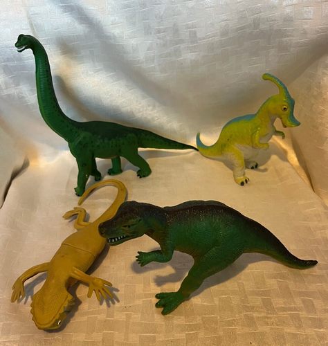 Assorted Dinosaurs 1996 Safari Brachiosaurs 9" Greenbriar Bearded ...