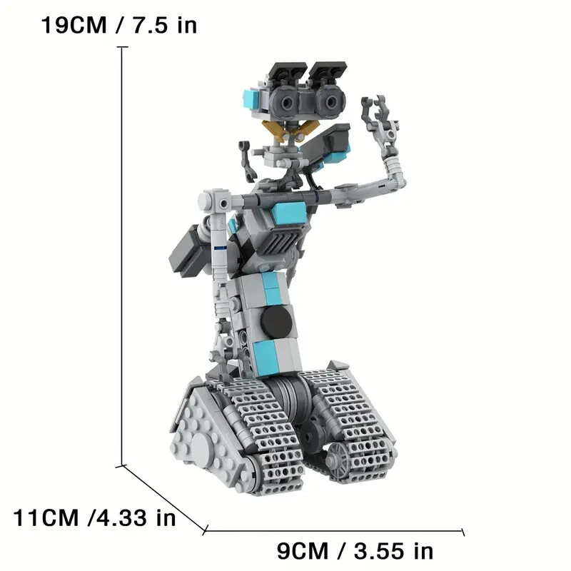 Johnny 5 Short Circuit Robot Building Toys Figure Blocks Set SHORT ...
