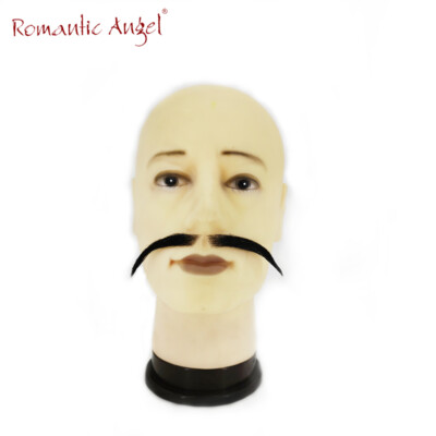 Human Hair Handmade High quality Ducktail /Jack false mustache beard ...