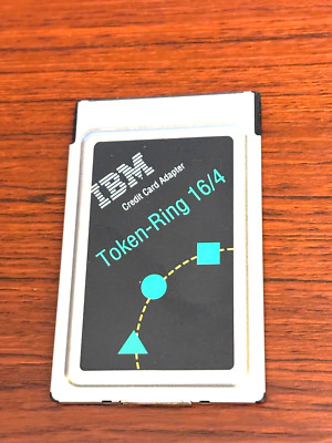 IBM Credit Card Adapter 16/4 Token Ring PC Card PCMCIA | eBay