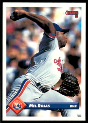 1993 Donruss 408 Mel Rojas Montreal Expos Baseball Card | eBay
