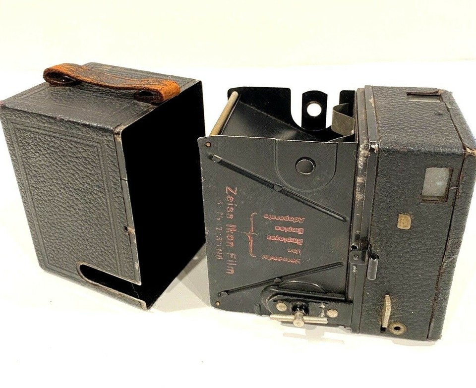 Zeiss Box Tengor Medium Format German Box Camera - For Display | eBay