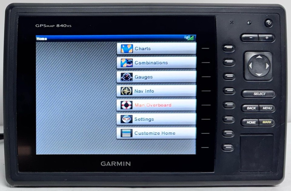 Garmin GPSMAP 840xs Chartplotter MFD Display | eBay