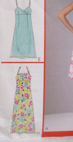 McCall's Pattern 4440 Misses Fitted Dress Two Lengths Size AAX (4-6-8 ...
