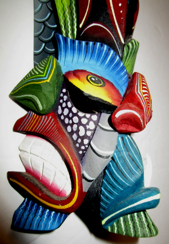 Authentic Boruca Mask, Boruca, Costa Rica Indigenous Art, Warrior Mask ...