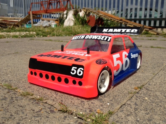 NEW Mazda 323 Hot Rod body Kamtec Schumacher Supastox V12 LEXAN 706 ...