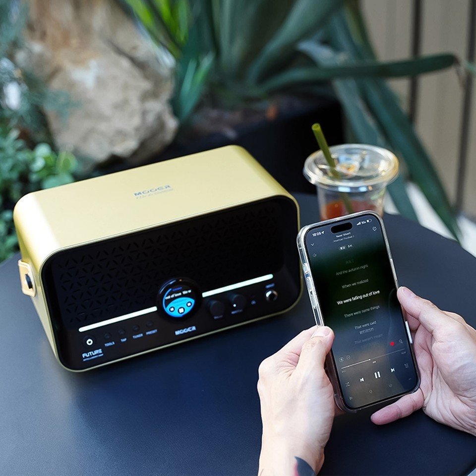 MOOER F15Li 15W Smart Guitar Amplifier Mini Guitar AMP 69 Effects ...