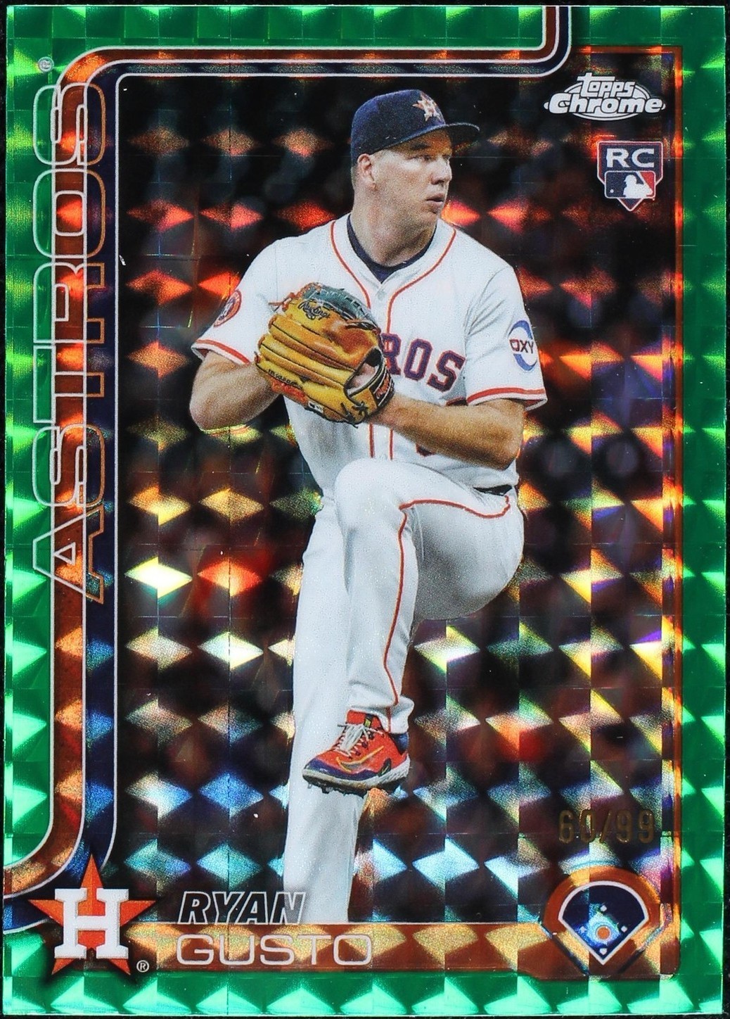 2025 Topps Chrome Update Series - Ryan Gusto #USC107 Green Geometric ...