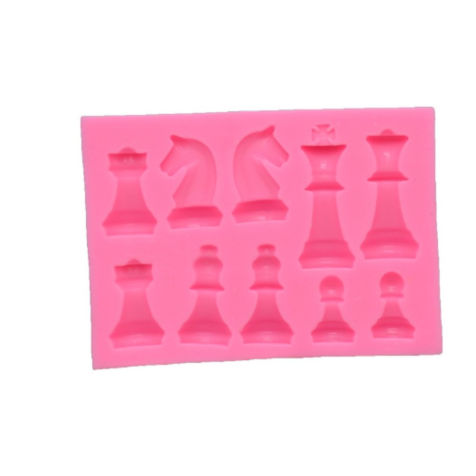 Baking Cake Mold Silicone Mold Creative Chess Shape Cake Mold Random ...