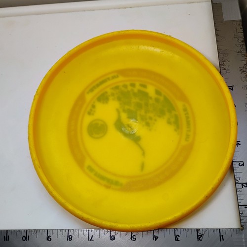 2019 WHAM-O FRISBEE, 175 G ULTIMATE Disc, Yellow with Red/Blk Lettering ...