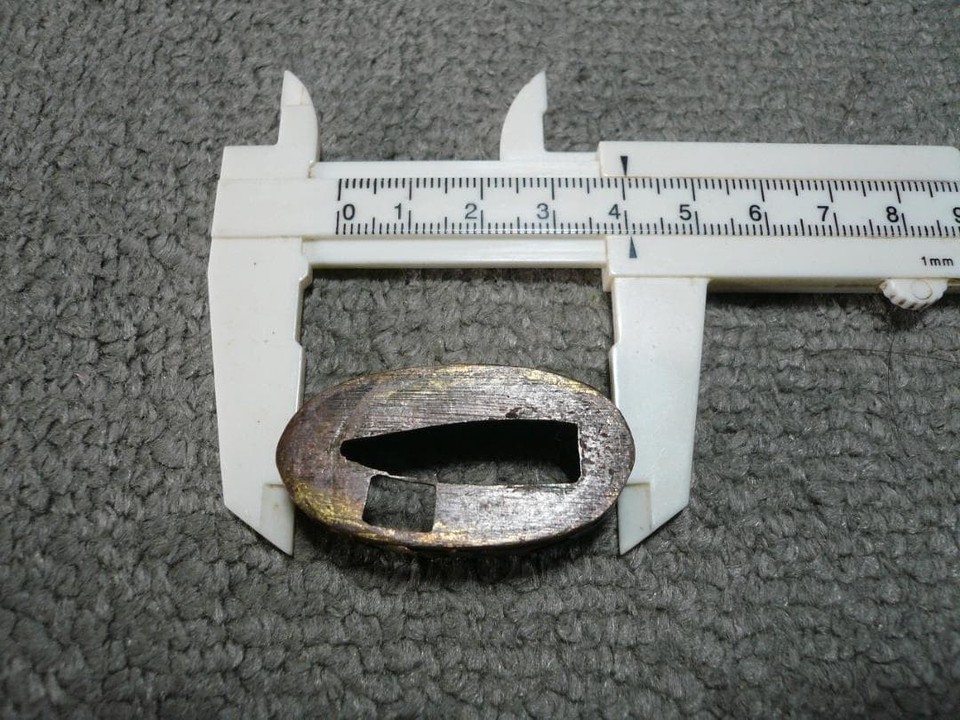 Japanese samurai sword fuchi kashira military type antique fitting | eBay