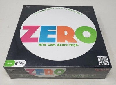 Zero Board Game, Brand New, Factory Sealed! University Games, Case ...
