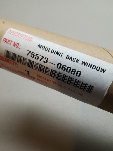 2012-2017 Toyota Camry Rear Reveal Molding | 7557306080 | OE | Black ...