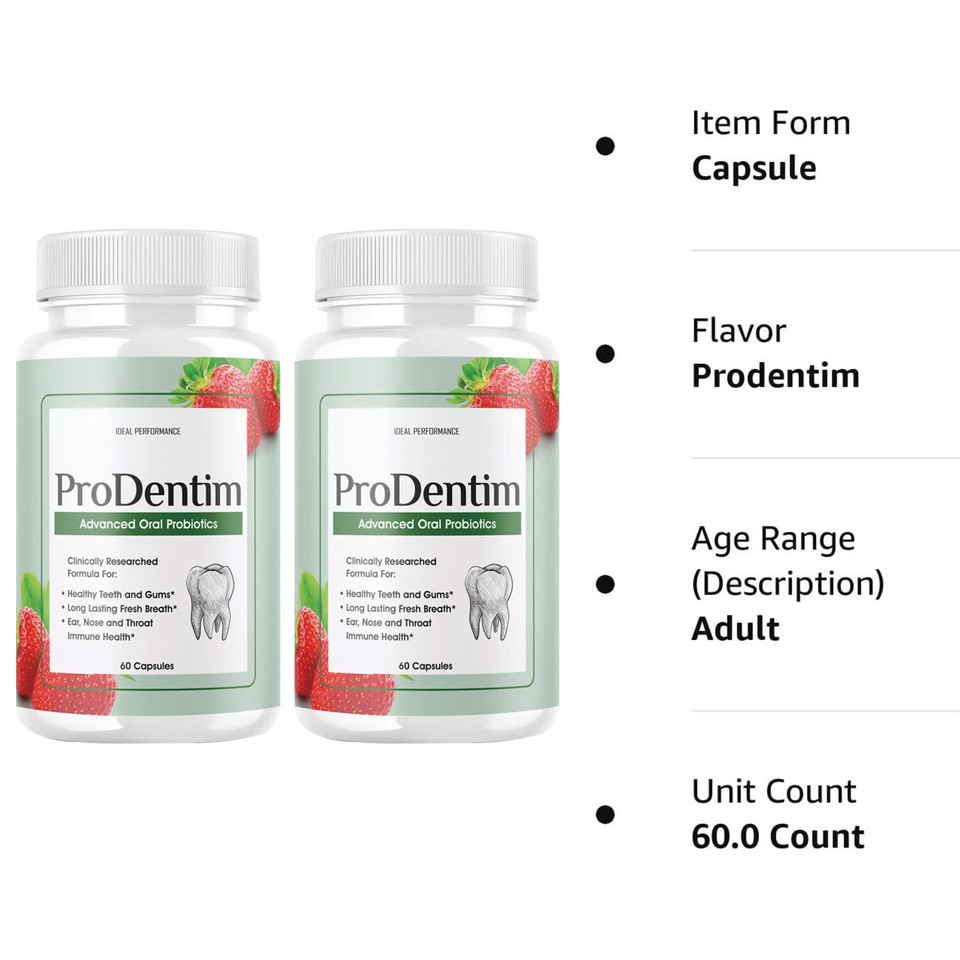 ProDentim - Advanced Oral Probiotics Formula, Improve Teeth Gums Bad ...