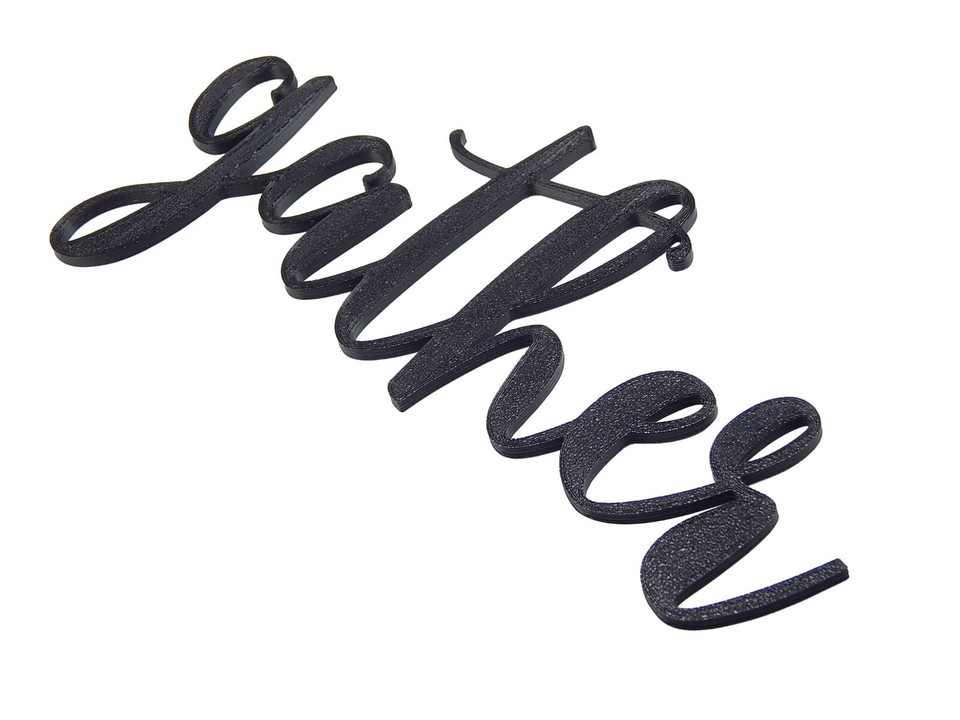 Gather Sign Word Art Home Kitchen Decor Wall Hanging Cursive Script ...