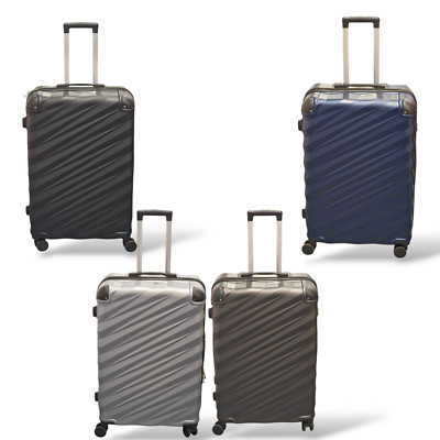 28Inch Hard Shell Large Suitcase Spinner 4 Wheels Luggage Trolley TravelCase | eBay UK