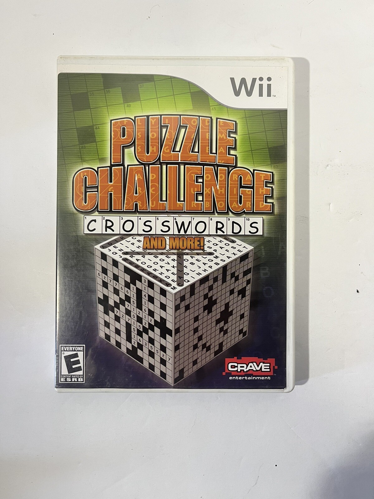 Puzzle Challenge Crosswords And More! (Nintendo Wii, 2009 ) w/ Manual ...
