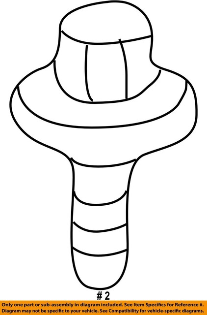 Genuine Honda Headlamp Assembly Bolt 934050601604 OEM for sale online ...