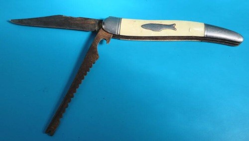 Vintage IMPERIAL 2 Blade Folding Fish KNIFE *Rusty Blades* AS IS | eBay