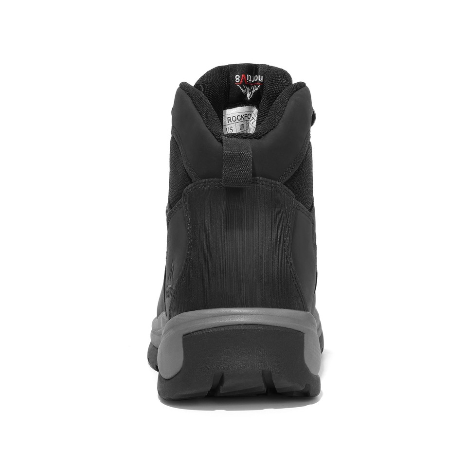 NORTIV 8 Men's Safety Steel Toe Work Boots Indestructible Waterproof ...