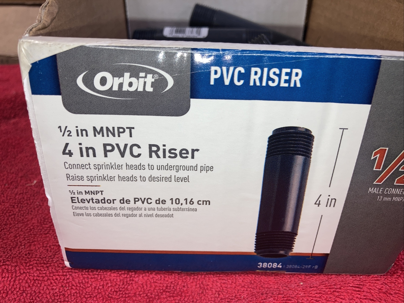 25 - Orbit 38084 PVC Risers 1/2x4 | eBay
