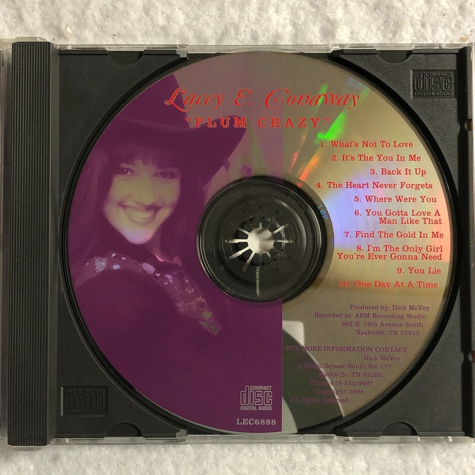 Lacey & Conaway CD Country Plum Crazy 90s 10 Song Studio Album ...