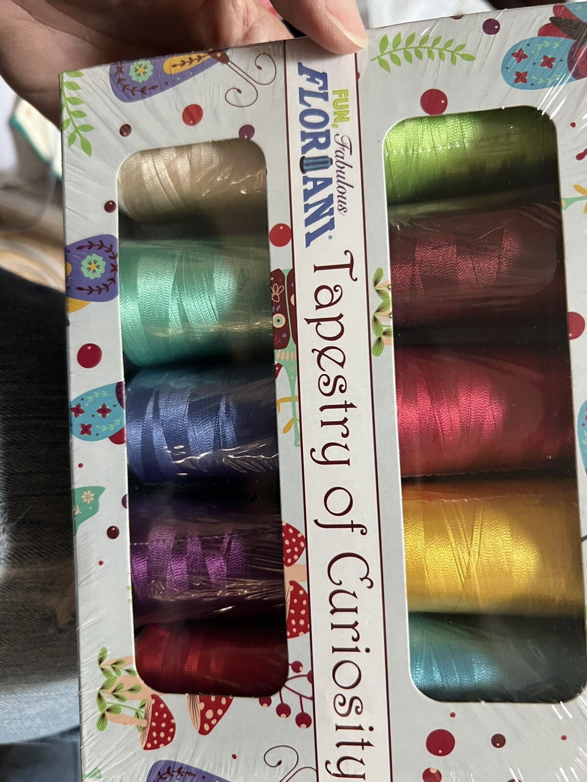 floriani embroidery thread lot Tapestry Of Curiousity Thread Box | eBay