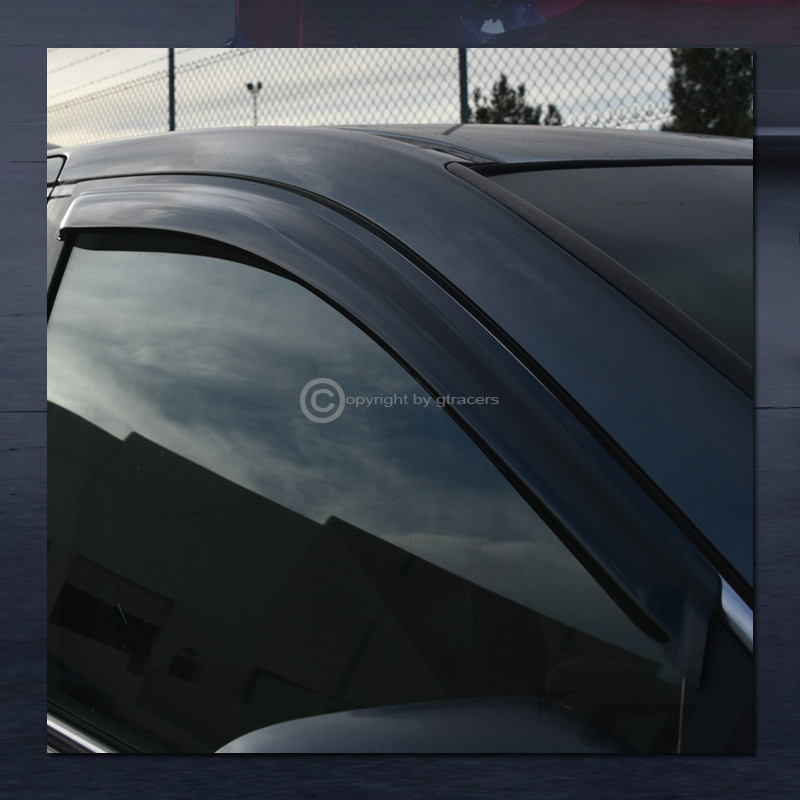 For 2000-2004 Nissan Xterra Sun/Rain Guard Tint Shade Deflector Window ...