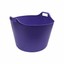 EXTRA LARGE 76L FLEXI TUB BUCKET TRUG STORAGE FLEXIBLE BASKET - 9 ...