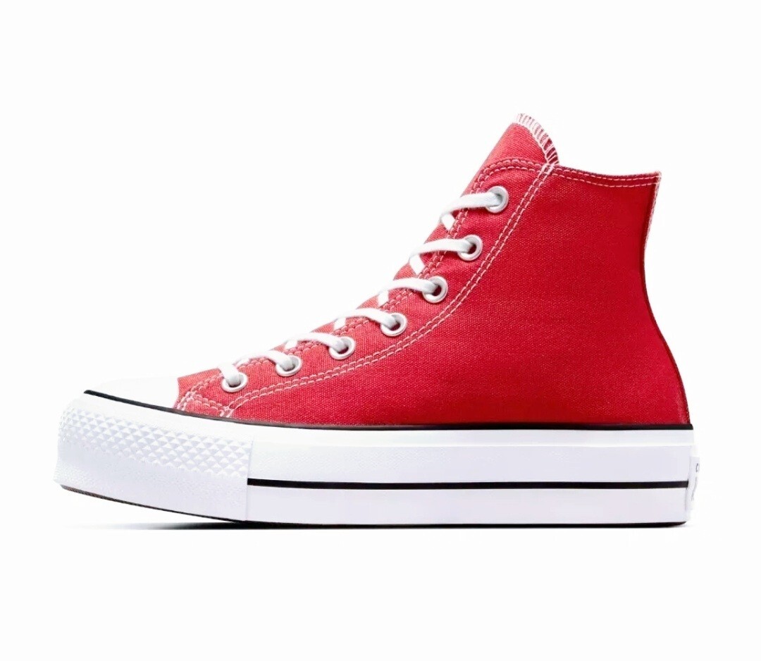 Converse Chuck Taylor All Star Lift Sz 9 Women Platform High Top Red ...
