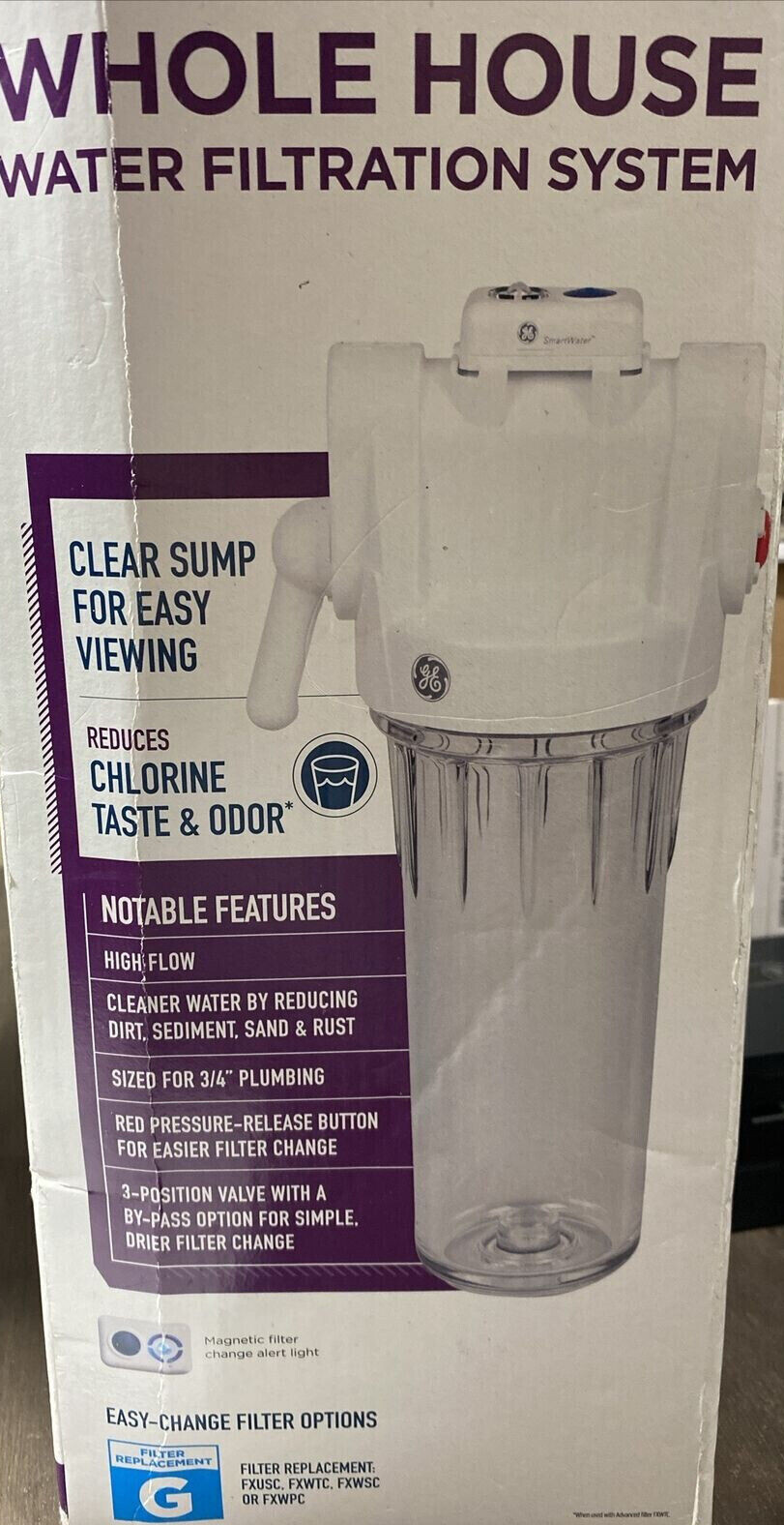GE Whole House Water Filtration System Model GXWH20T | eBay
