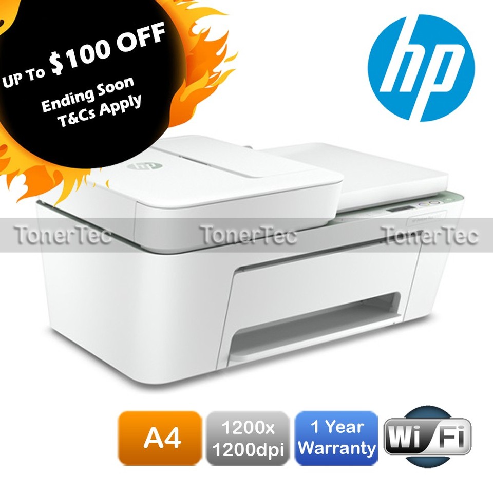 HP Deskjet Plus 4122 A4 1200x1200dpi All-In-One Wireless Printer ...