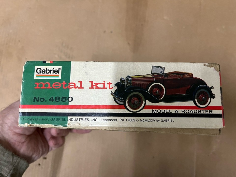 Gabriel Model A Roadster Metal Model No. 4850 | eBay