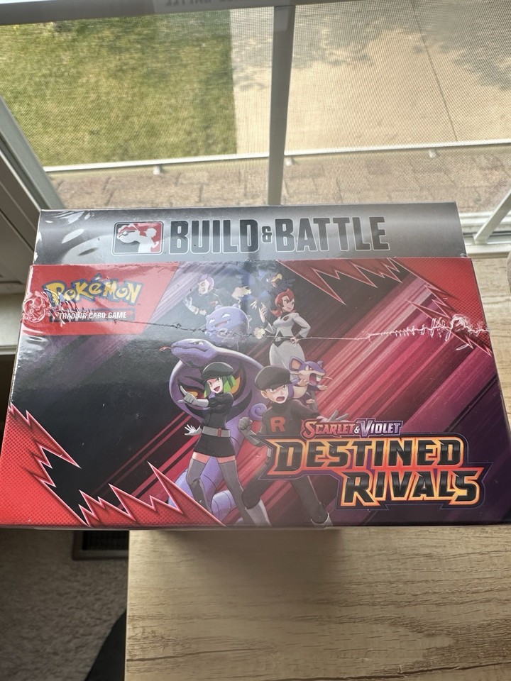 Pokemon Destined Rivals Build & Battle Case (comes with 10 boxes) READY ...