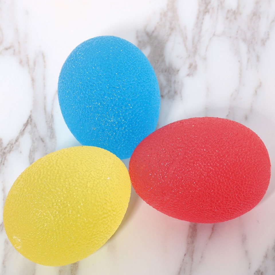 3 Pcs Squeeze Balls for Hand Therapy Strengthener Exercise Finger ...