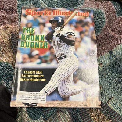 Sports Illustrated Rickey Henderson July 28, 1986 The Bronx Burner ...