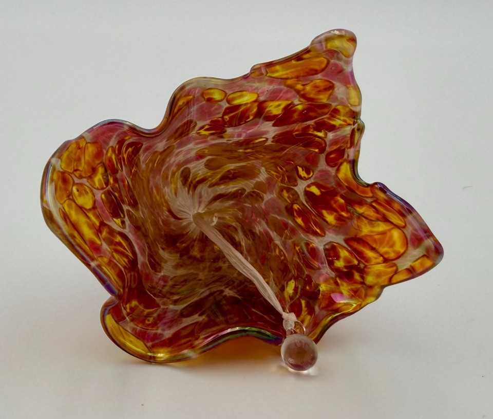 Unique Vintage Hand Blown Glass Bell Ornament by Channeled Creations | eBay