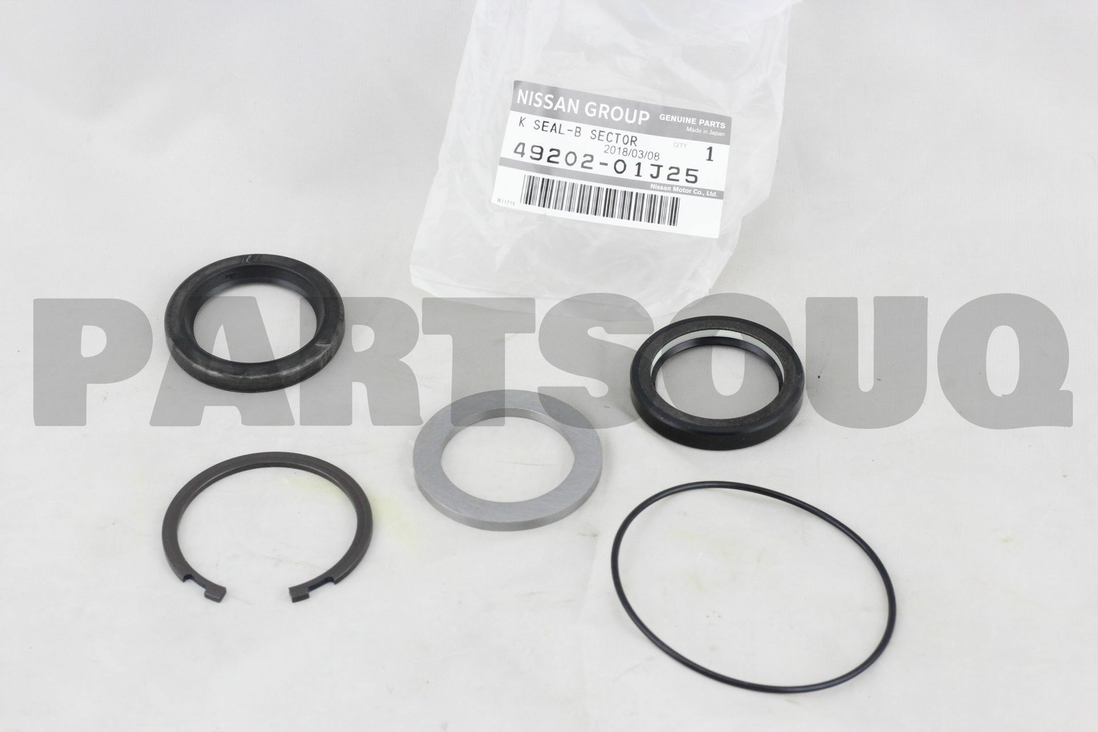 4920201J25 Genuine Nissan SEAL KIT-OIL,SECTOR SHAFT 49202-01J25 | eBay