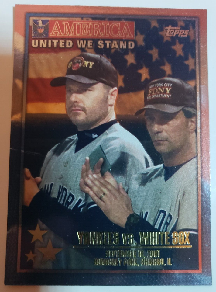 2002 Topps - America United We Stand Limited Edition #361 Roger Clemens ...