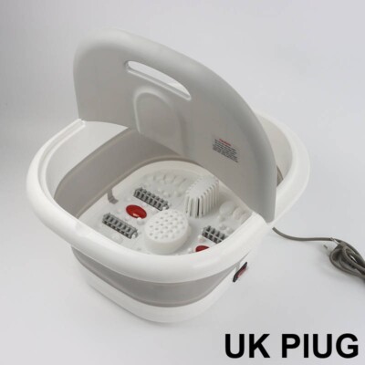 Electric Infrared Foot Massager Wet Bath Spa Relax Therapy Pedicure ...