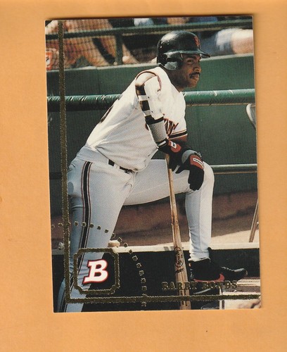 Barry Bonds San Francisco Giants 1994 Bowman #135 Arizona State Sun ...
