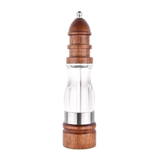 Pepper Grinder Manual Mill Salt and Spice Container Kitchen Gadget | eBay