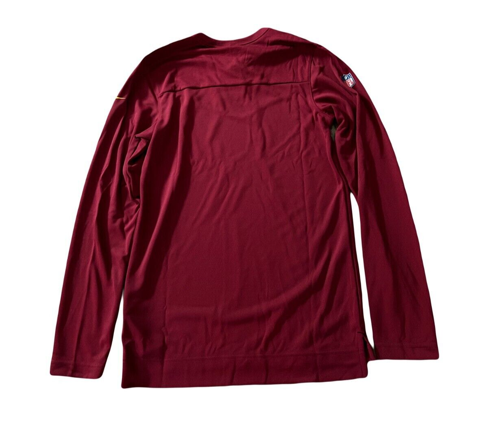 New NWT Washington Commanders Nike UPF 40+ Sideline Coaches Long Sleeve ...