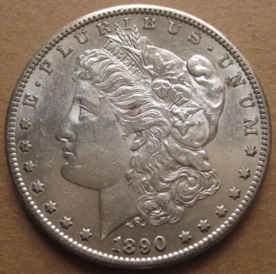 1890-S Nice UNC Morgan Silver Dollar - San Francisco Mint - Cartwheel ...