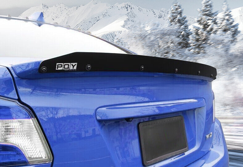 PQY Gurney Flap for 2015-2019 Subaru WRX STI w/ Low Profile Spoiler | eBay