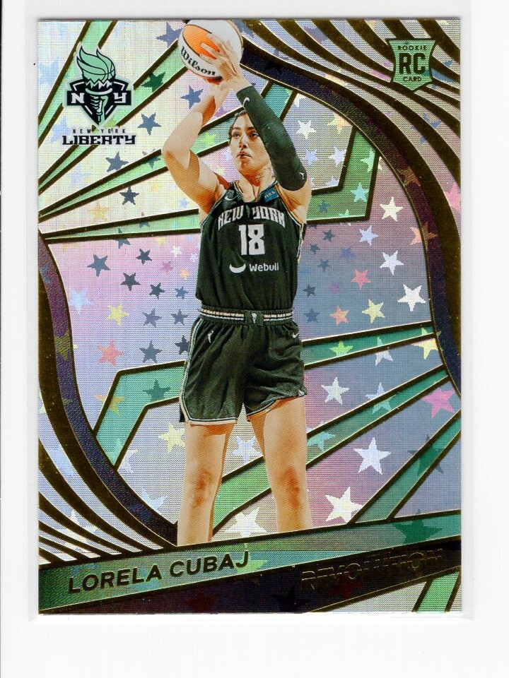 2022 Panini Revolution WNBA Lorela Cubaj Rookie Astro Prizm | eBay