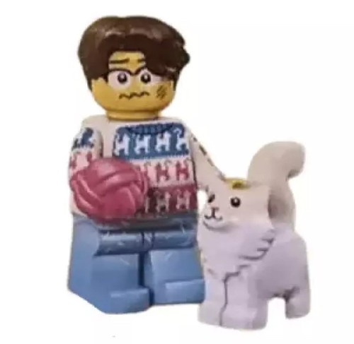 LEGO 71048 Series 27 Collectible Minifigures - Crazy Cat Lover 🔥New in ...