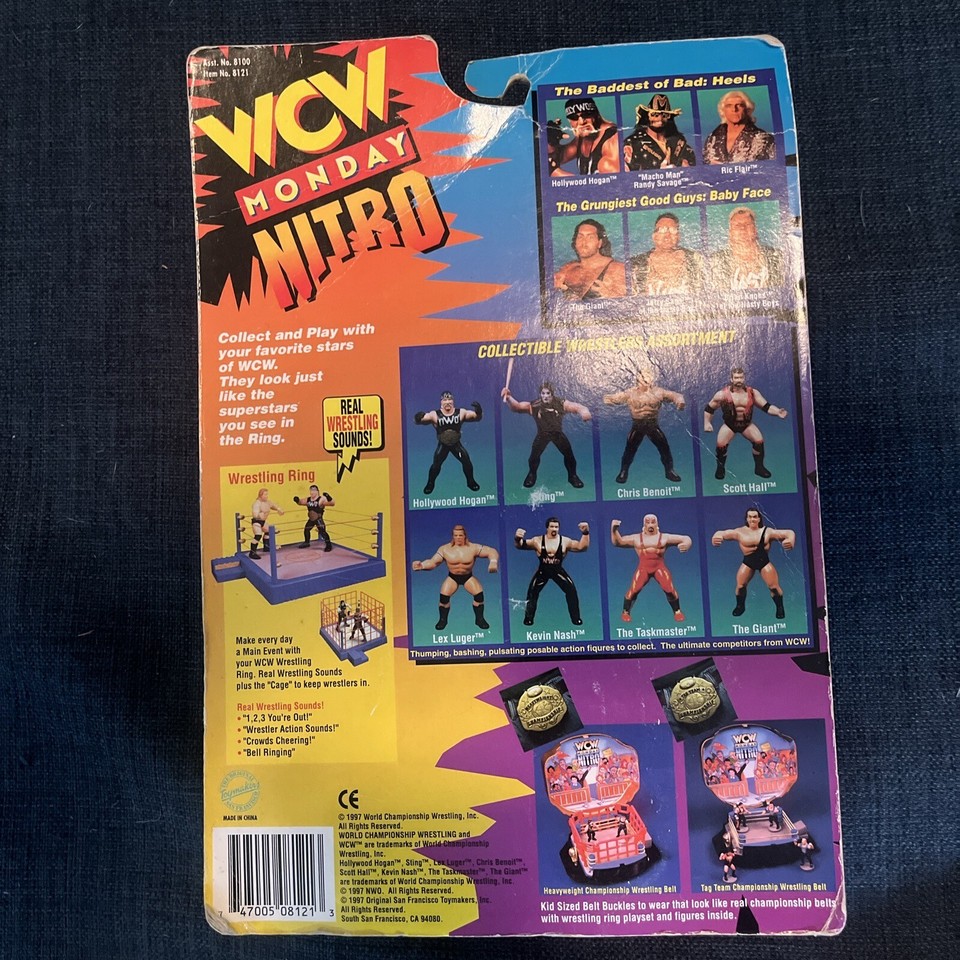 Brian Knobs WCW Monday Nitro Original Toymakers 1997 NIB New In Box | eBay